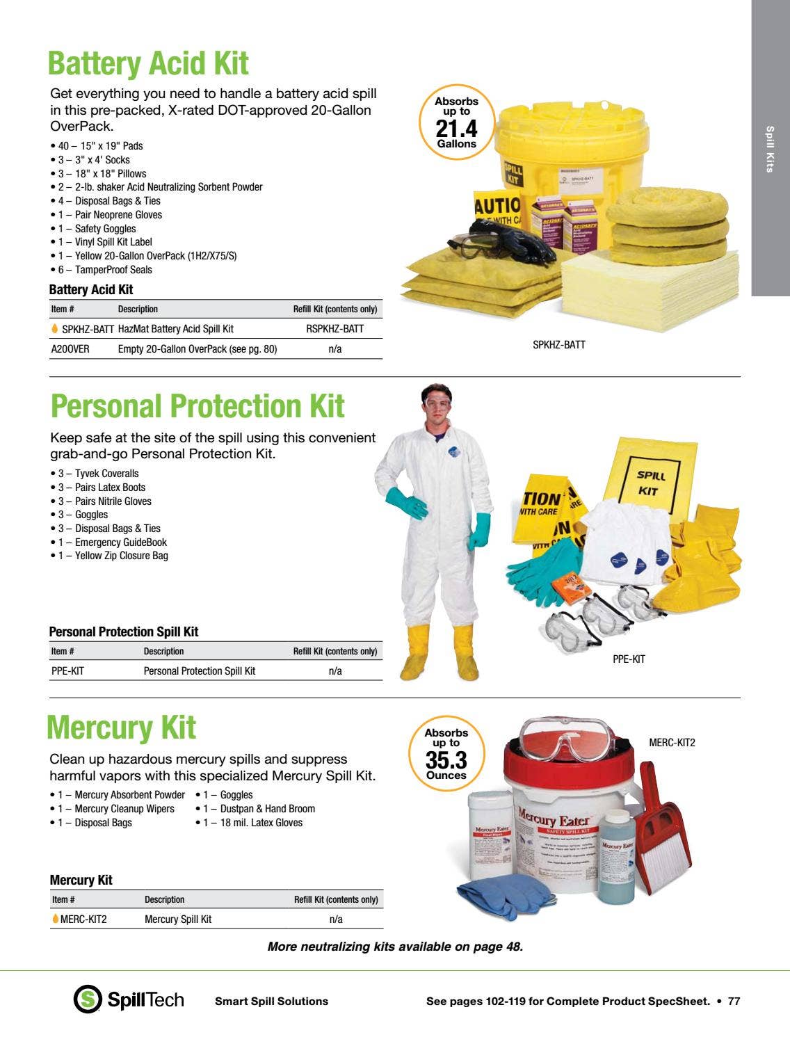 SpillTech Catalog by Ram Tool Construction Supply Co. - Issuu