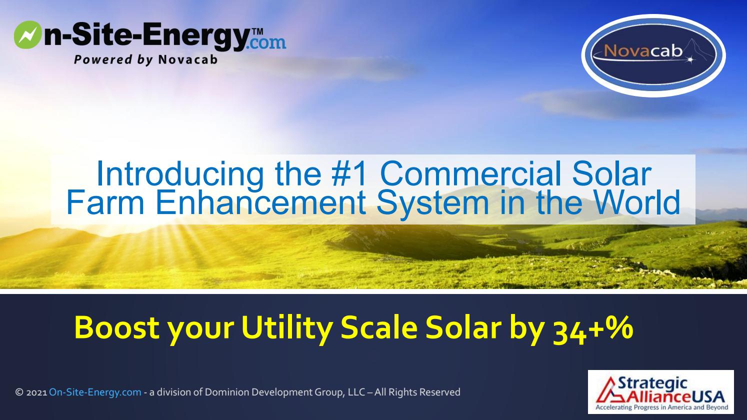 SOLAR Strategic Alliance for FIRST SOLAR - The Solar Aggregator™ by ...