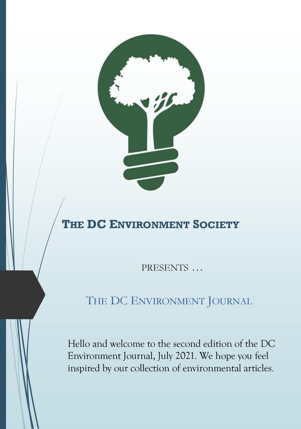 The DC Environment Journal Issue 2 by dubaicollege - Issuu