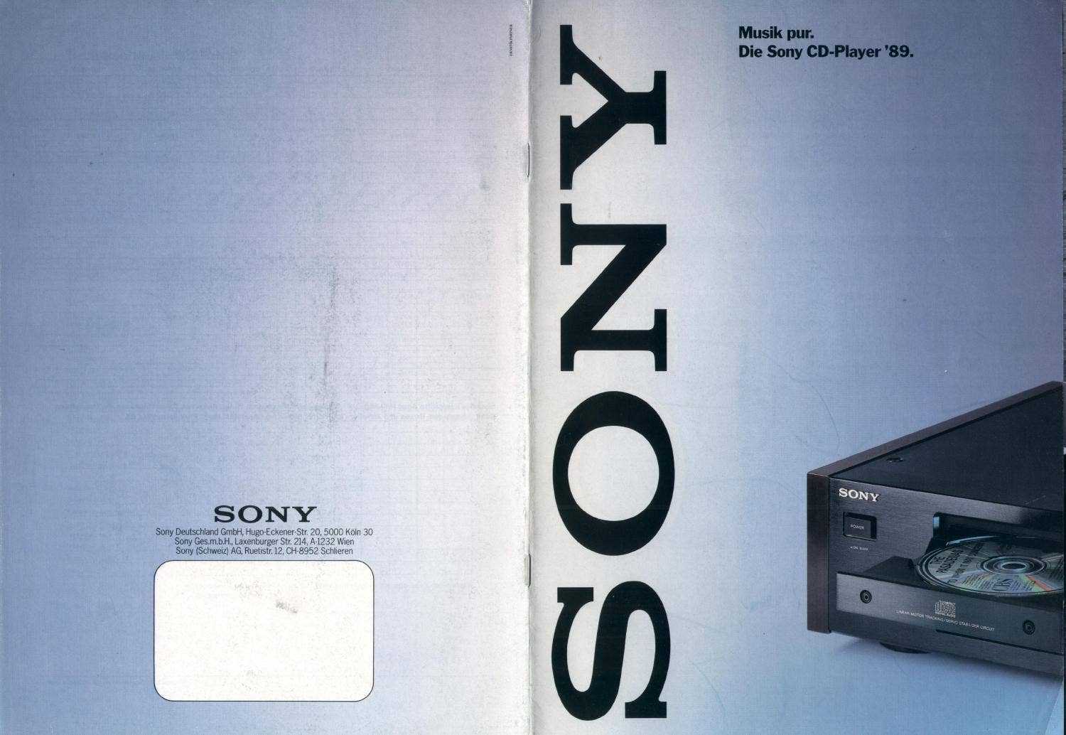 Sony 1989 CD-Player by Alex Chernyak - Issuu