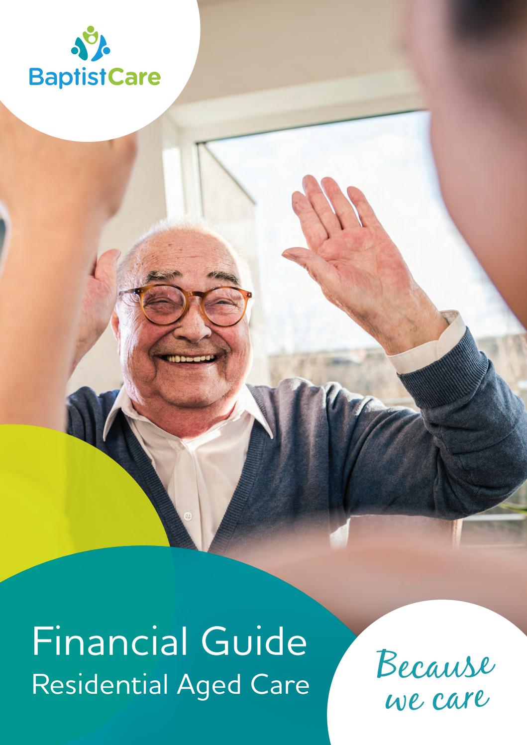 Financial Guide: Making Aged Care Simple -SP by BaptistCare - Issuu