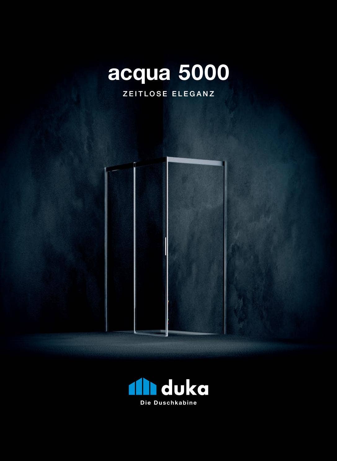 Produktkatalog - acqua (R) 5000 (DE) by duka AG - Issuu