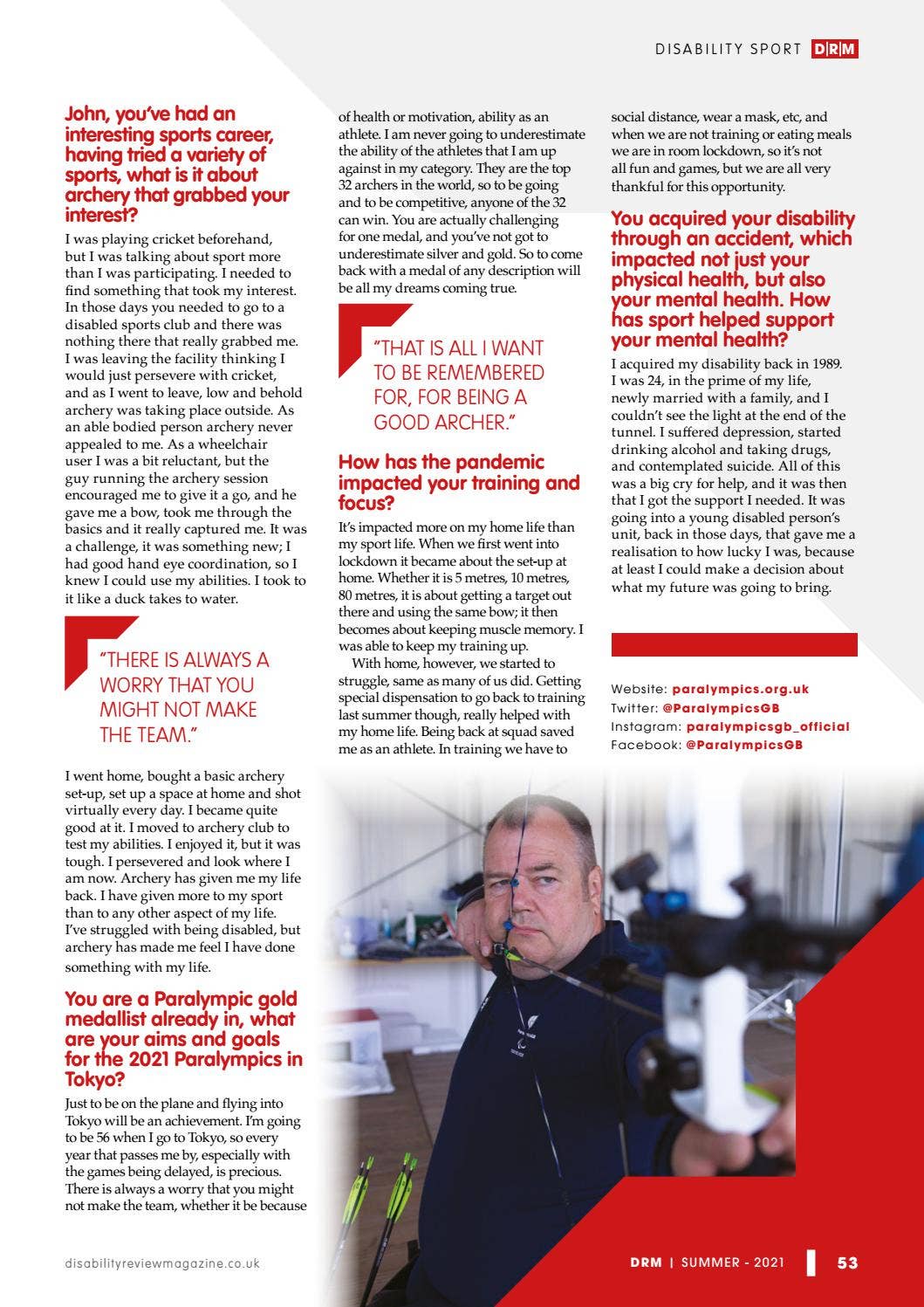 DRM - Disability Review Magazine - Summer 2021 by Seven Star Media - Issuu