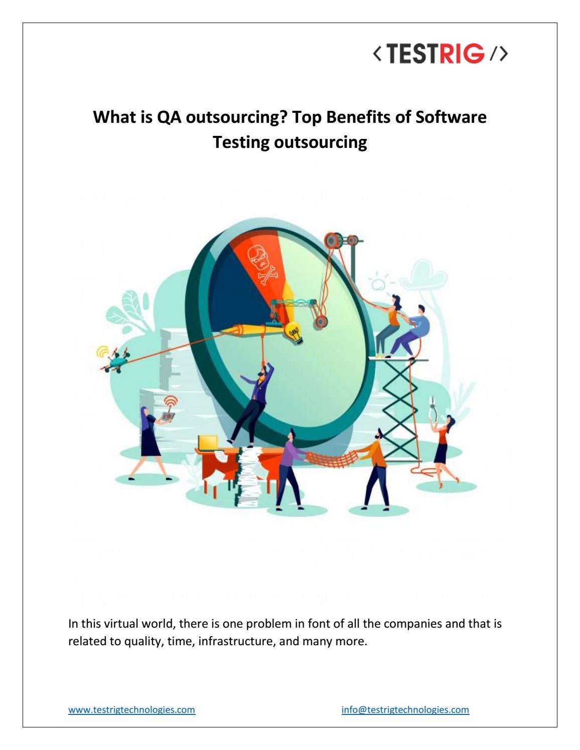 What is QA Outsourcing Top Benefits of Software Testing Outsourcing by ...