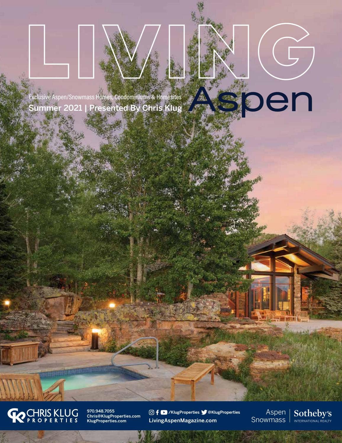 Living Aspen Magazine Summer 2021 by Klug Properties - Issuu
