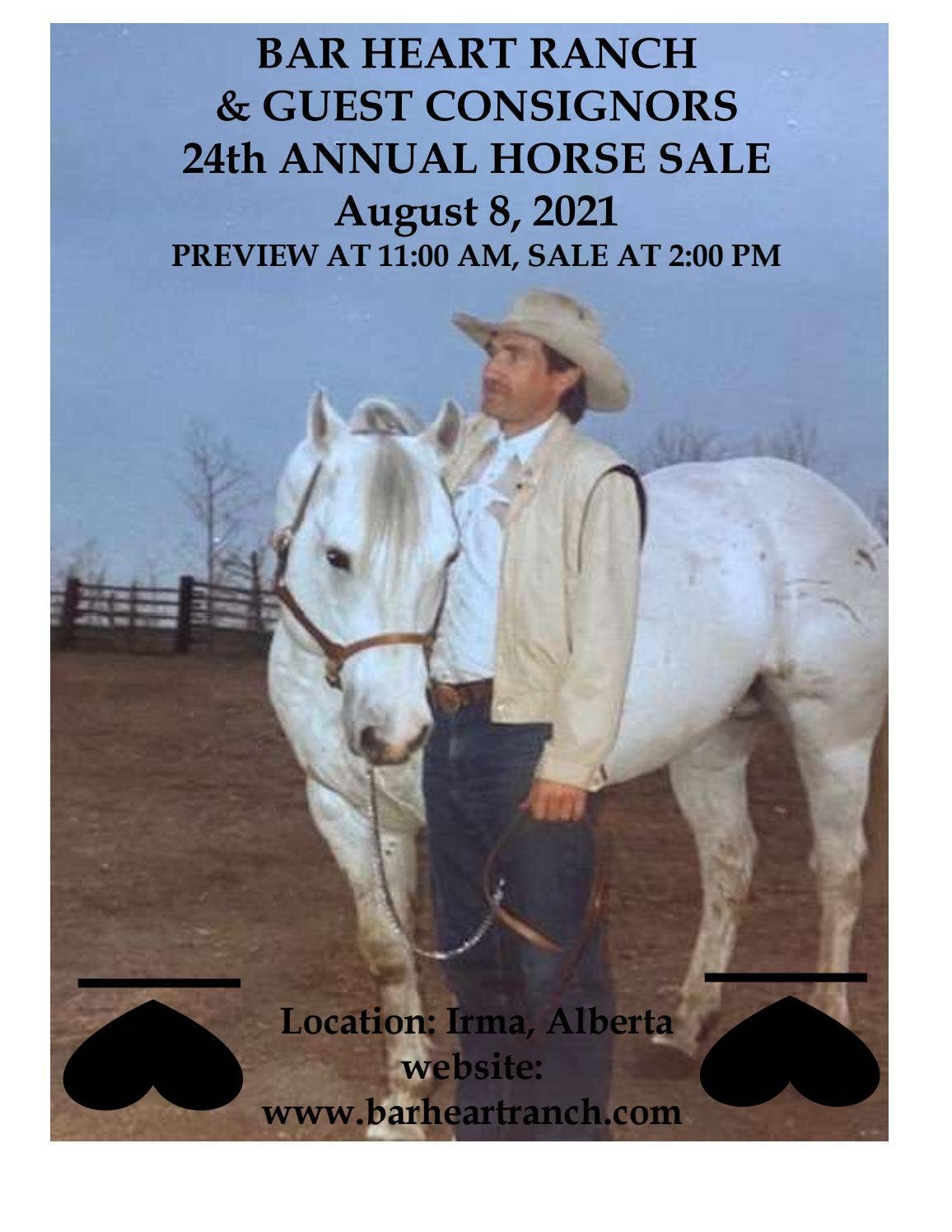 Bar Heart Ranch & Guest 24th Annual Horse Sale 2021 by DLMS-Cattlevids ...