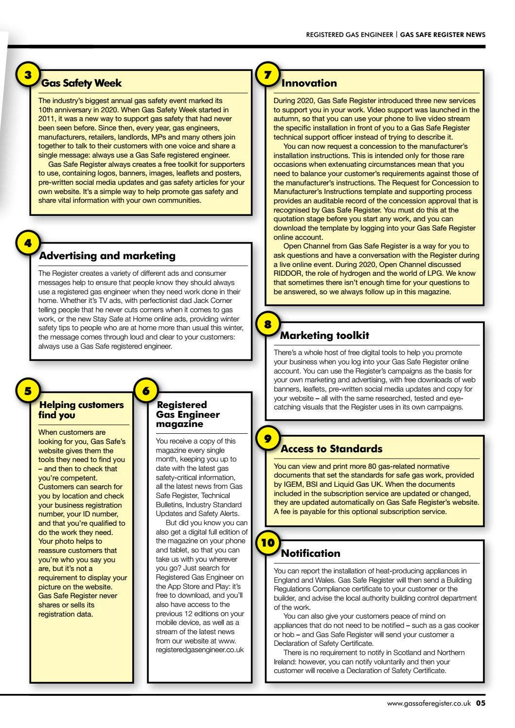 Registered Gas Engineer, January 2021 issue by Registered Gas Engineer ...