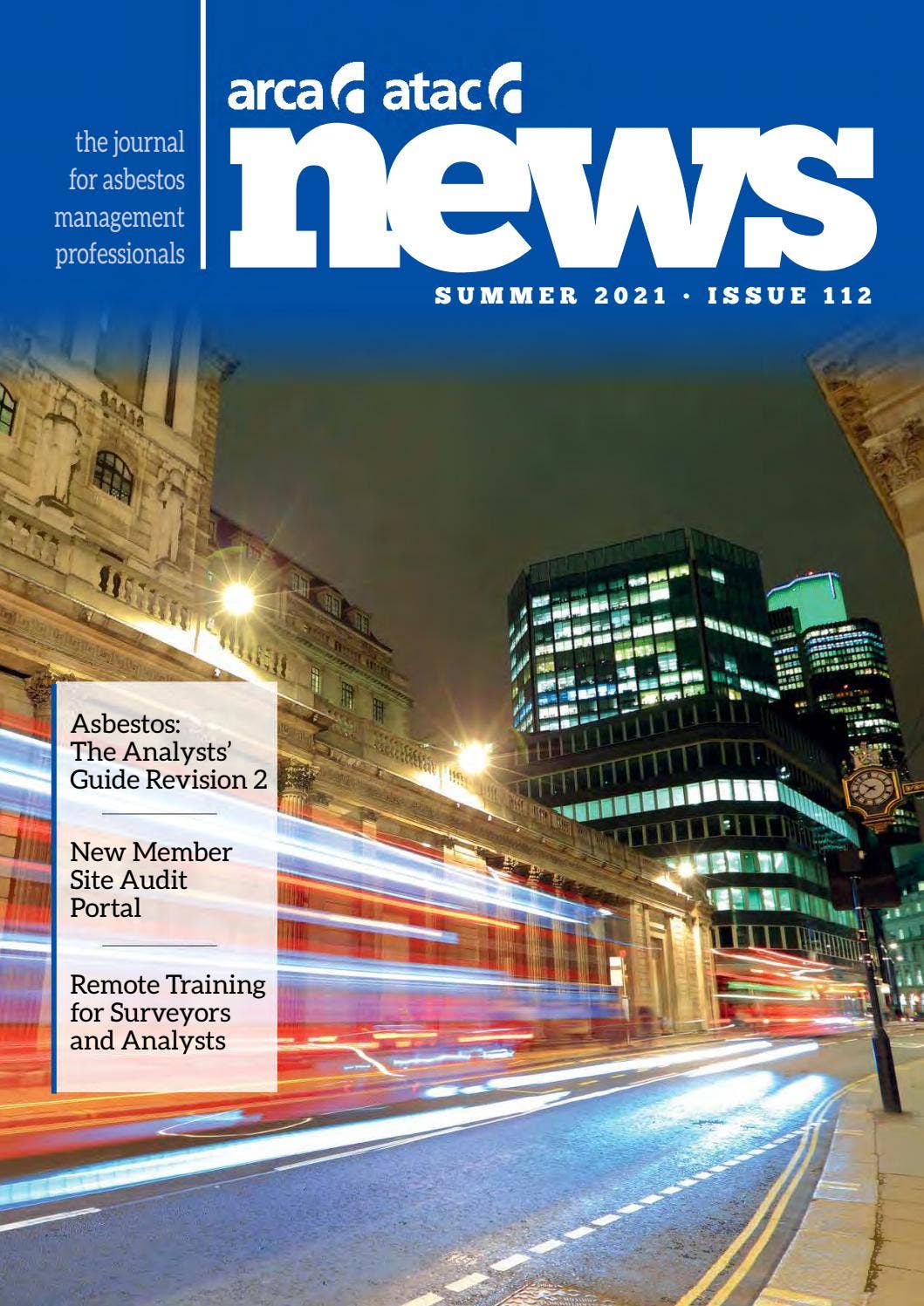 ARCA News Issue 112 - Summer 2021 by arca - Issuu