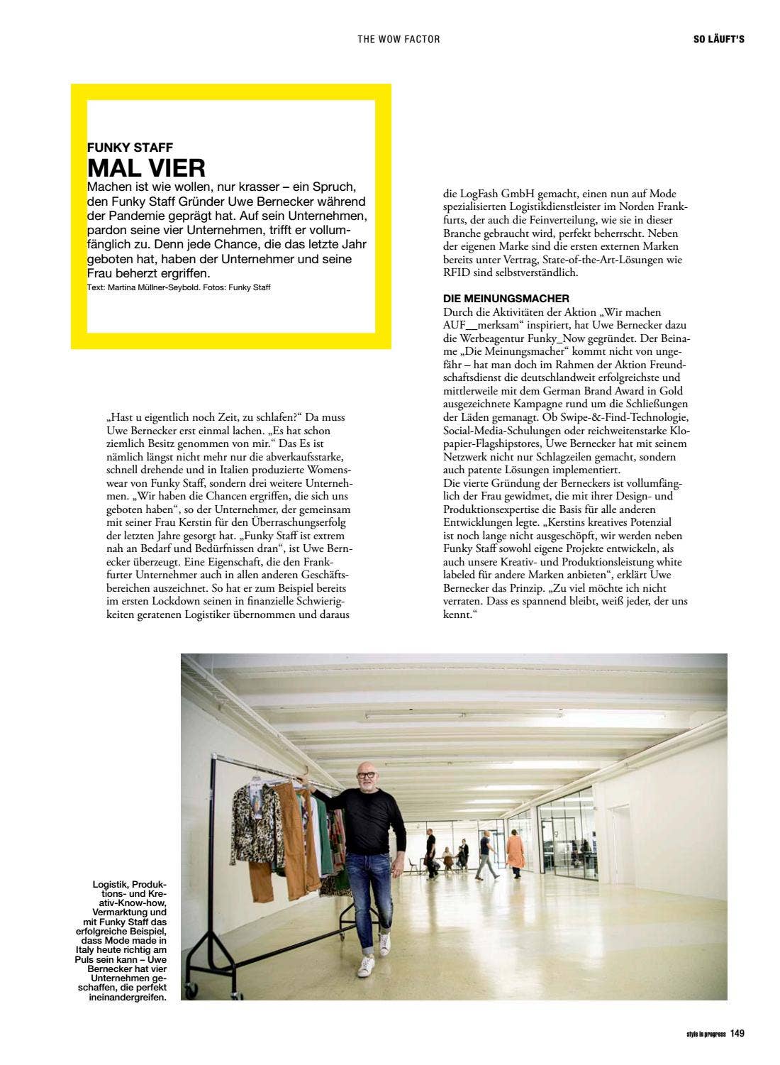 style in progress 2/2021 – Deutsche Ausgabe by style in progress - Issuu