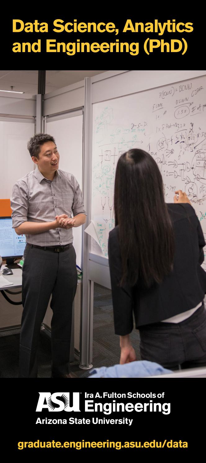Fulton Schools Graduate Recruitment Data Science, Analytics, and Engineering PhD 4x9 Card 2021 ...