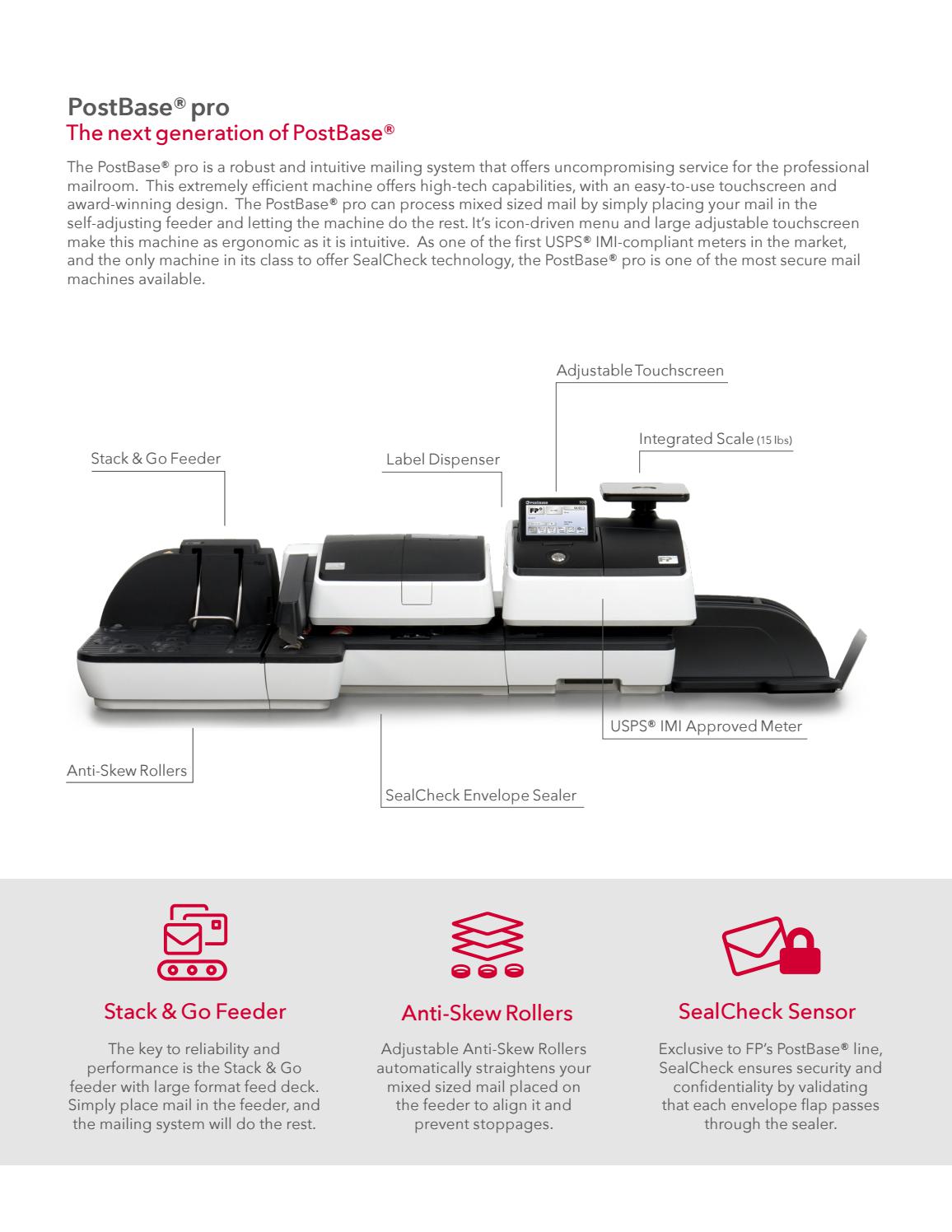 PostBase pro by FP USA - Issuu