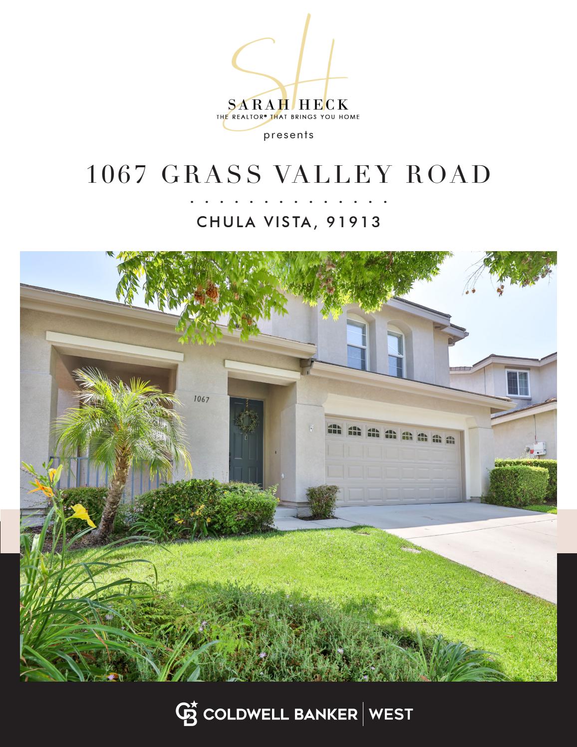 Sarah Heck | 1067 Grass Valley Road by Coldwell Banker West - Issuu