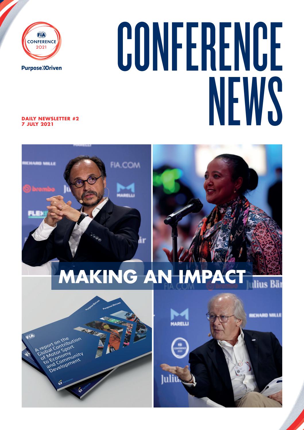 FIA Conference 2021 - Newsletter #2 by Fédération Internationale de l ...