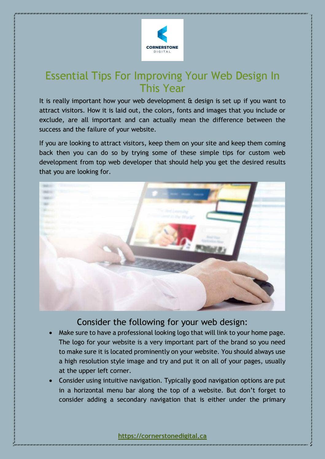Essential Tips For Improving Your Web Design In This Year by ...