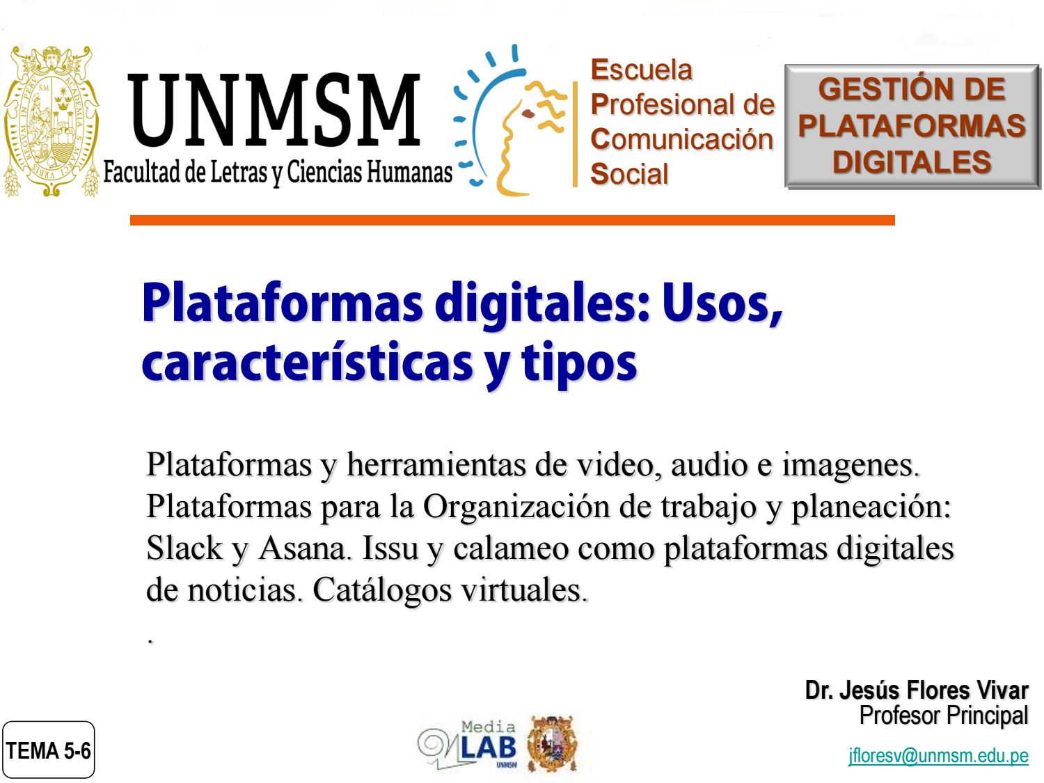 Digital Platforms by jfloresv - Issuu