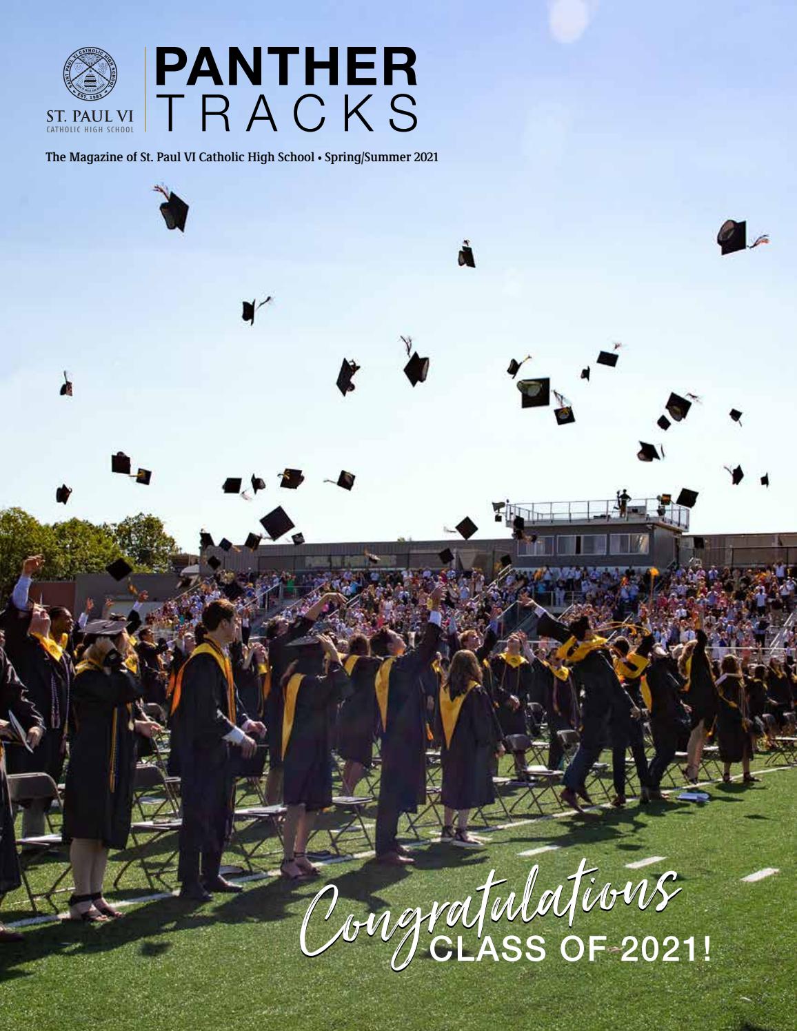 PVI Panther Tracks Spring 2021 by St. Paul VI Catholic High School - Issuu