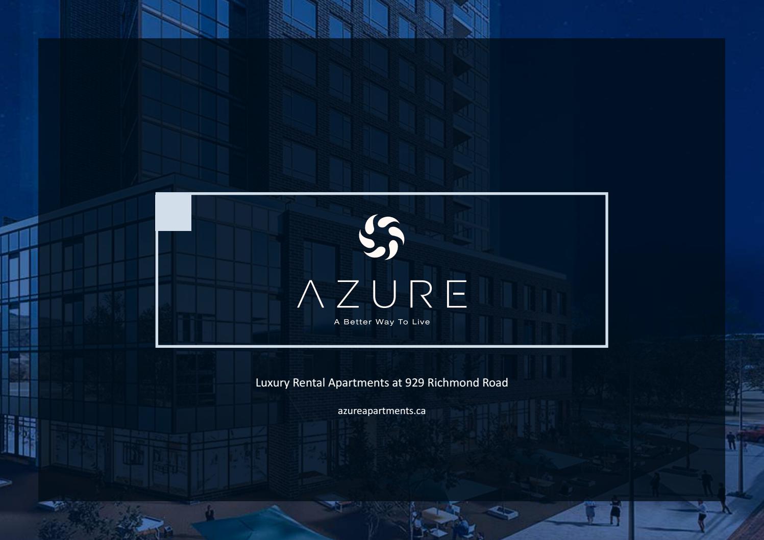 Azure Brochure by Azureurbandevelopments - Issuu