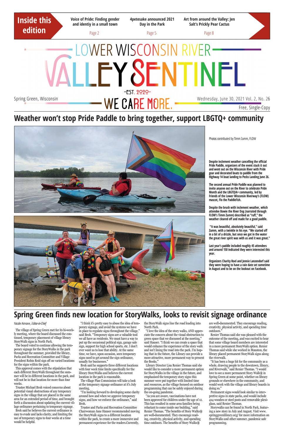 Valley Sentinel - 06-30-2021 by Valley Sentinel - Issuu