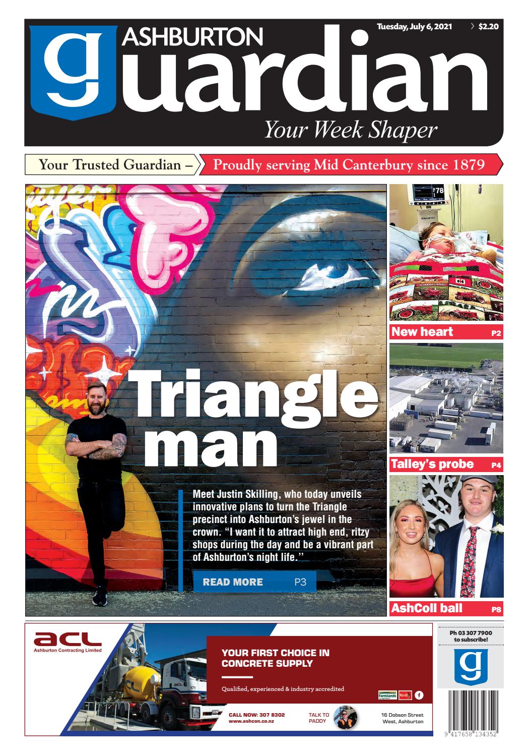 Ashburton Guardian, Tuesday, July 6, 2021 by Ashburton Guardian - Issuu