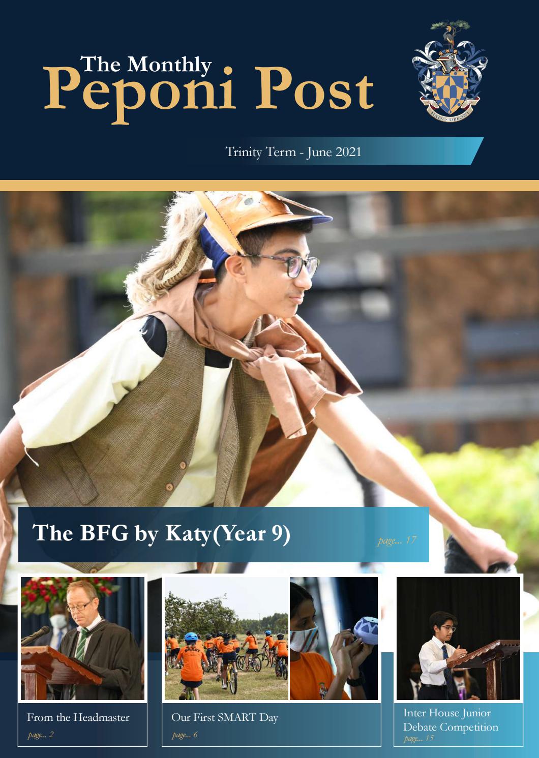 Peponi Post - June 2021 Edition by Peponi School - Issuu