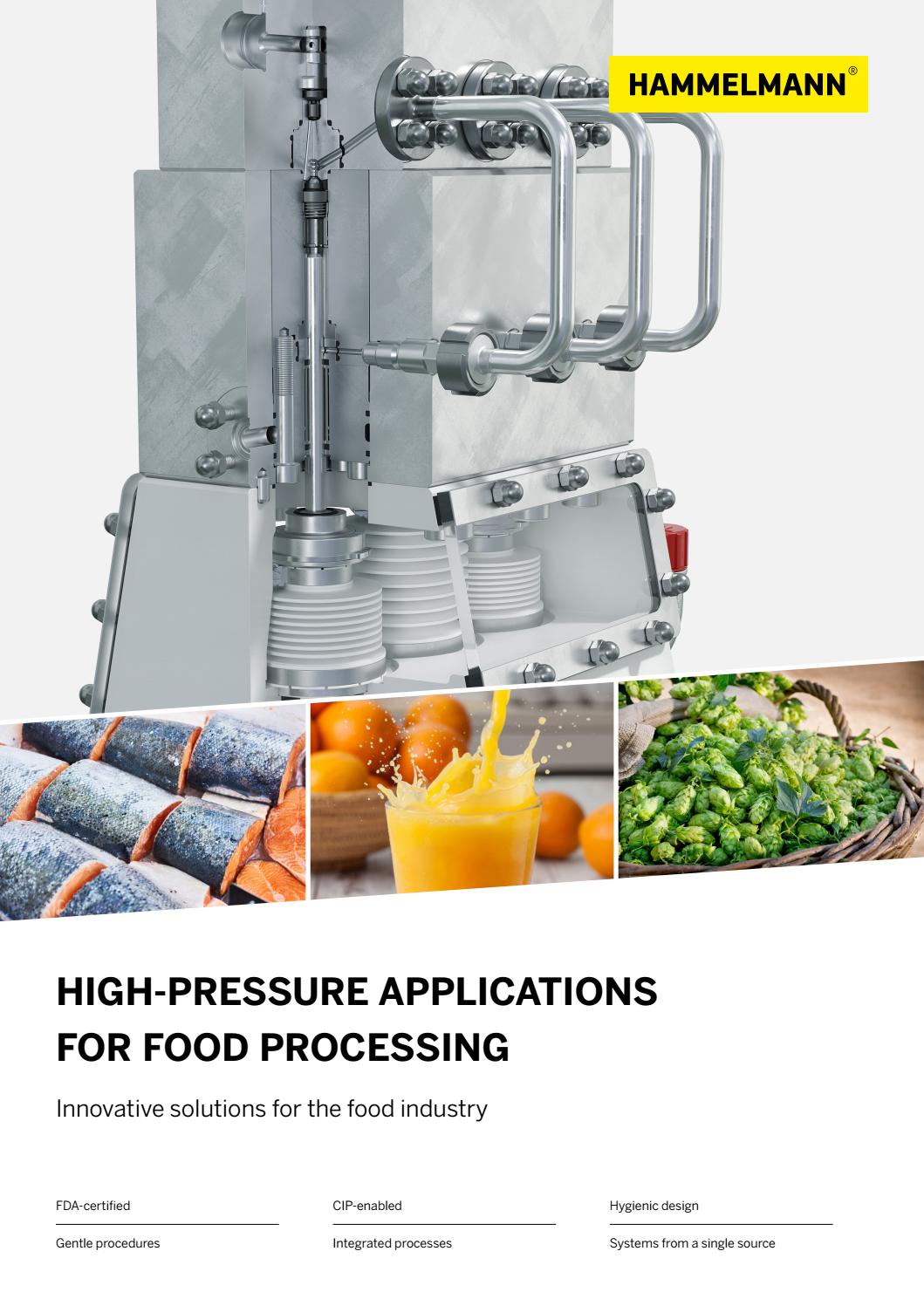 High-pressure applications for food processing [US Version] by ...