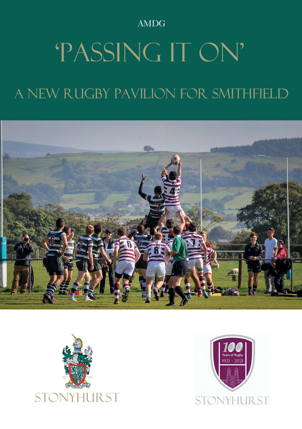 Stonyhurst Development - Rugby Centenary Brochure by Chris Knight - Issuu