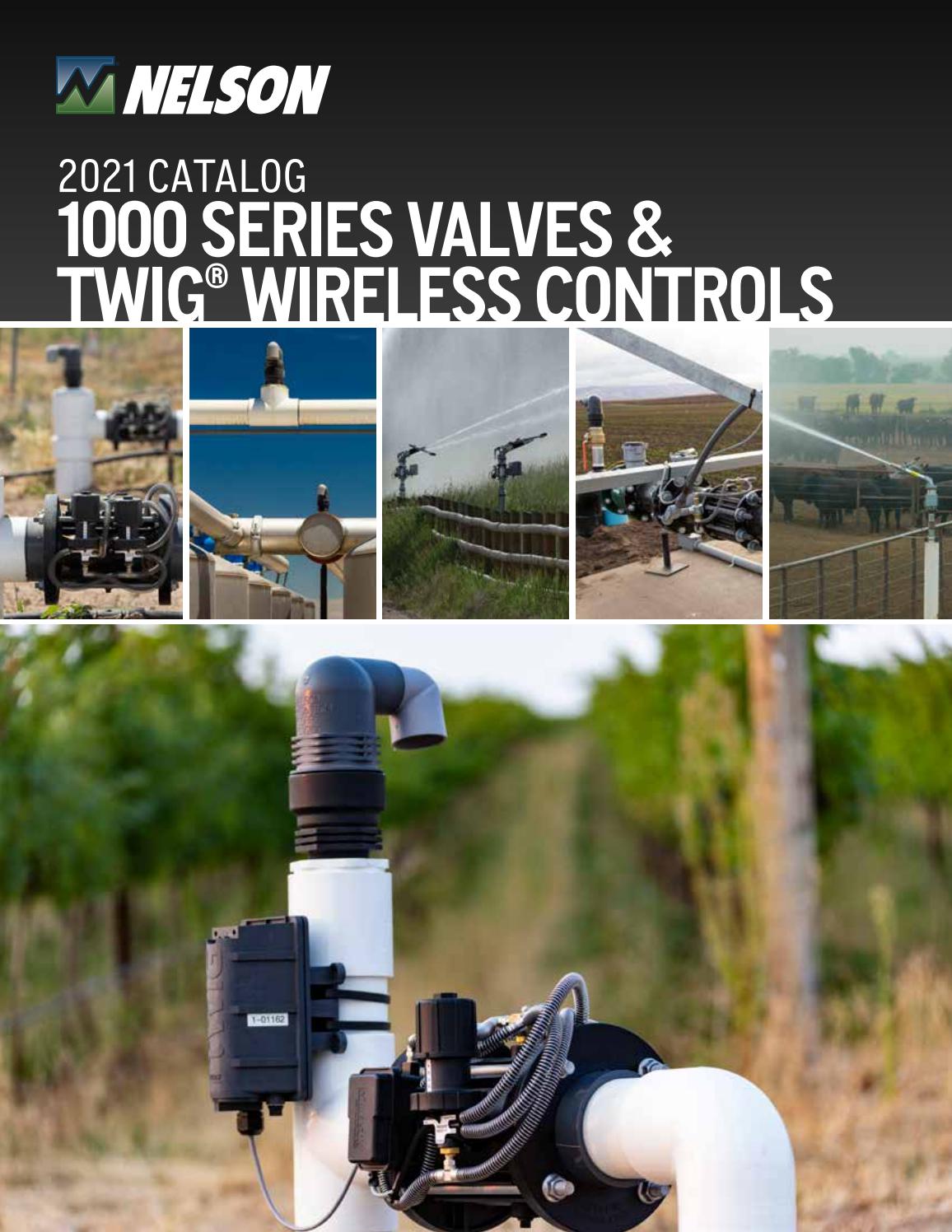 Nelson 1000 Series Valve & TWIG Wireless Automation Controls Catalogue ...
