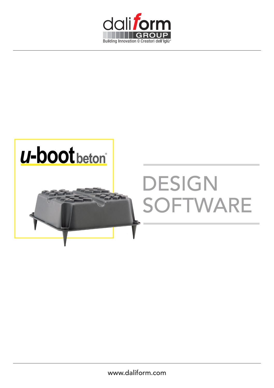 The free software for the structural analysis of voided slabs with U ...