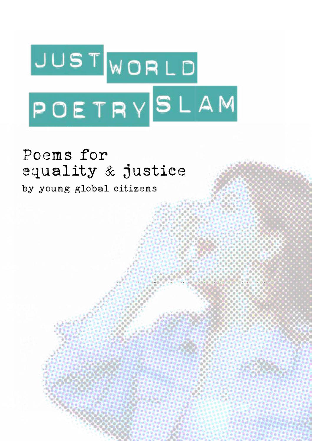 Just World Spoken Word Poetry Slam Zine by Creativity & Change - Issuu