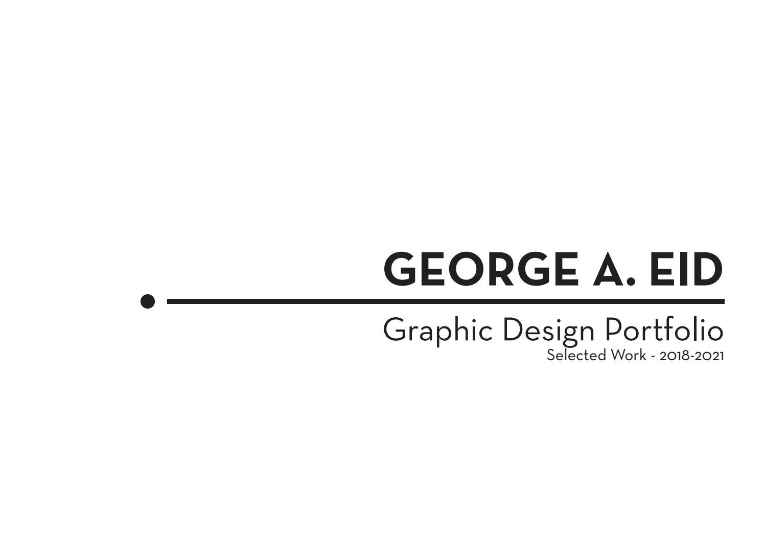 Graphic Design Samples by George Eid - Issuu