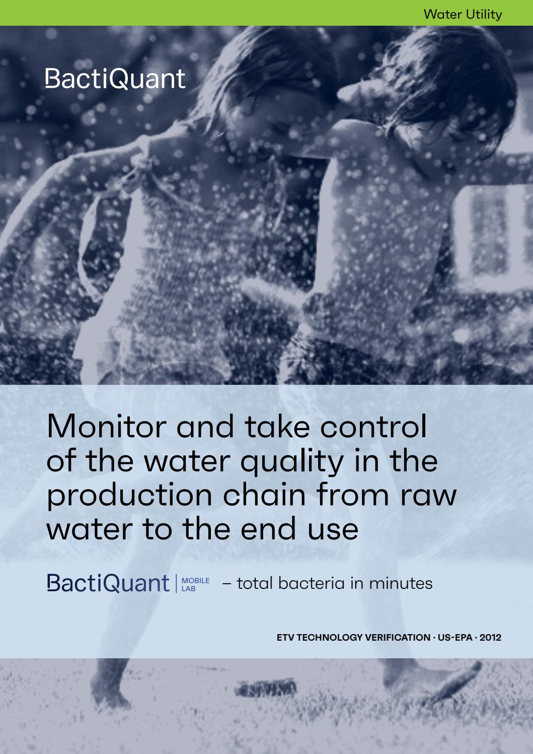 Bactiquant Water Utility brochure by Pemann - Issuu
