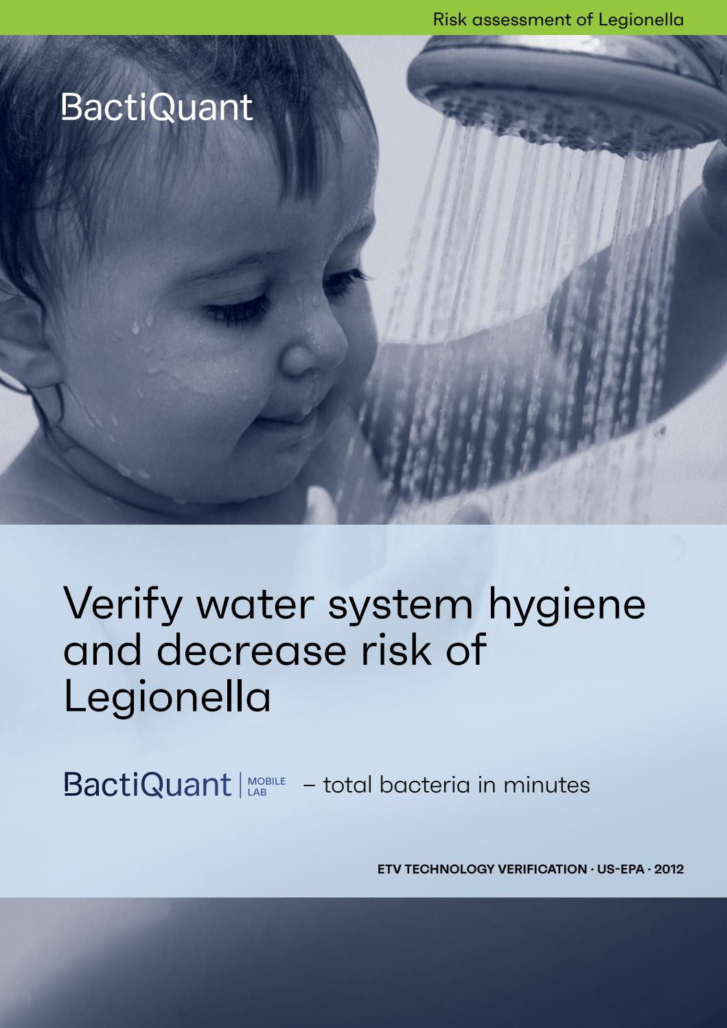 Bactiquant Legionella brochure by Pemann - Issuu