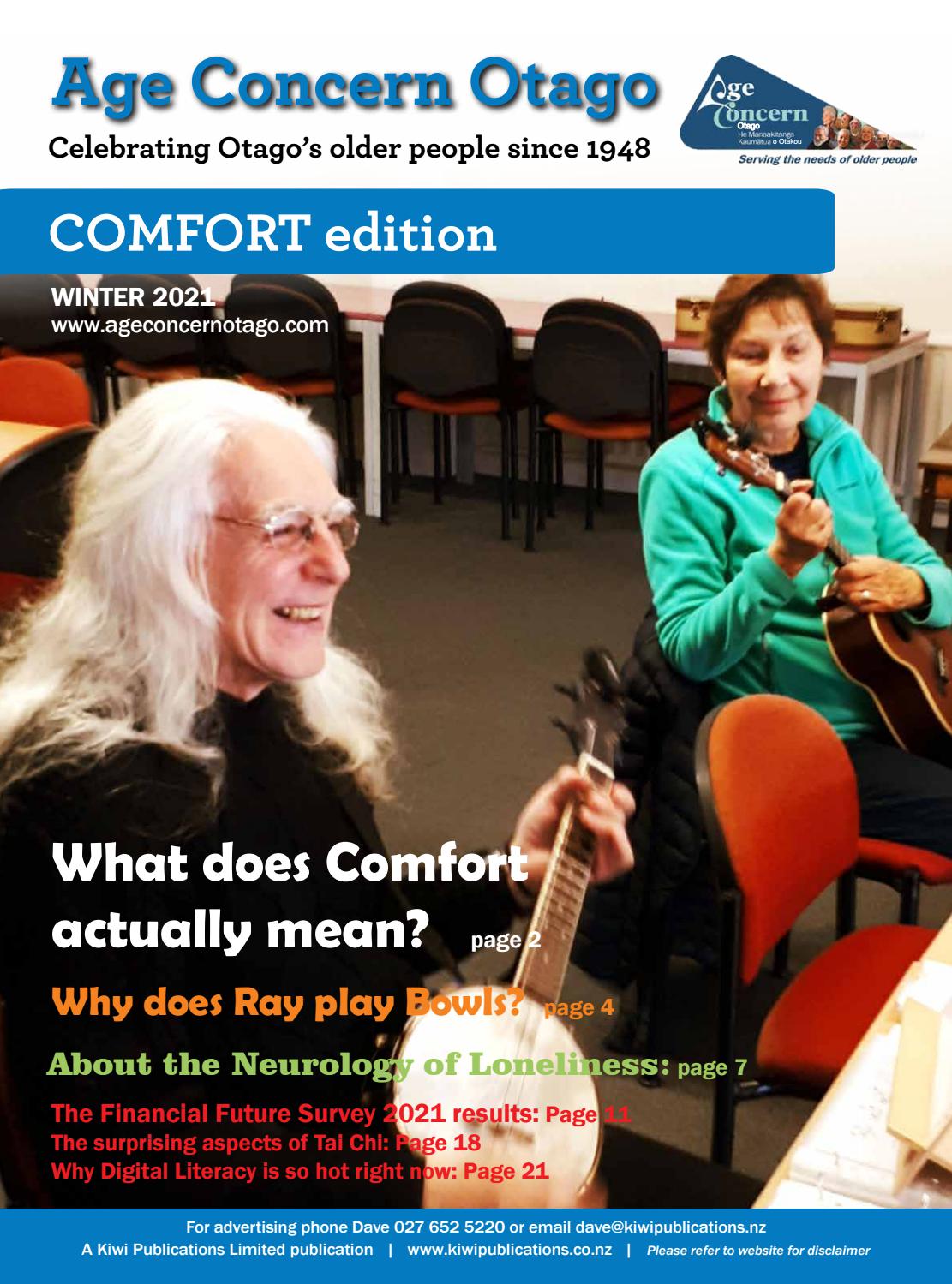 Age Concern Otago - 2021 Winter newsletter by ageconcernotago - Issuu