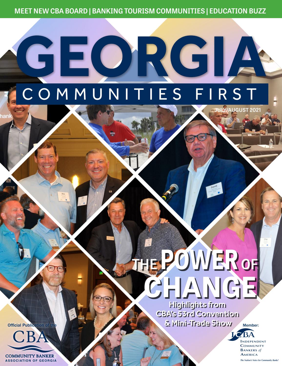 Georgia Communities First July_August 2021 by Community Bankers ...