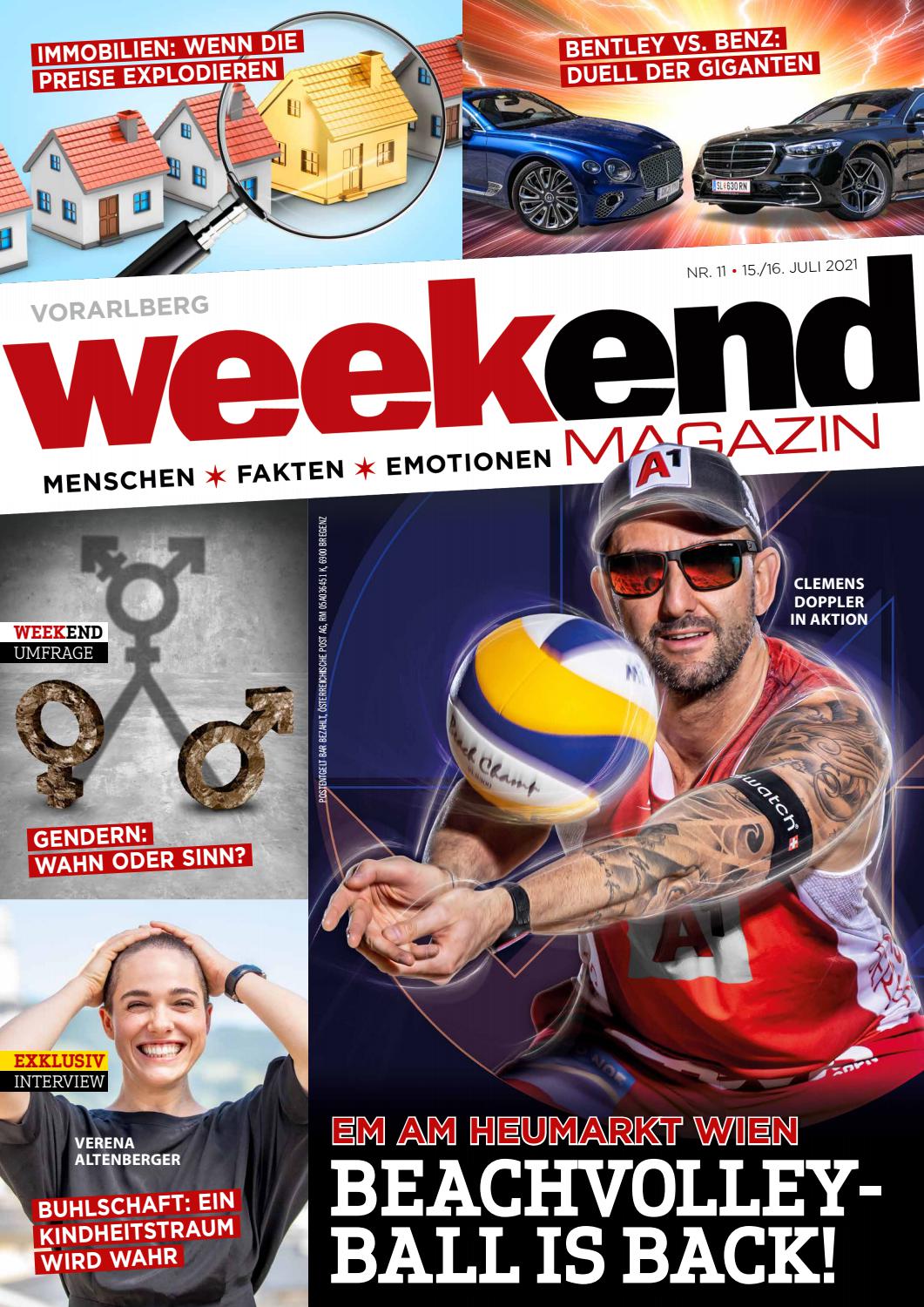 Weekend Magazin Vorarlberg 2021 KW 28 by Weekend Magazin Vorarlberg - Issuu