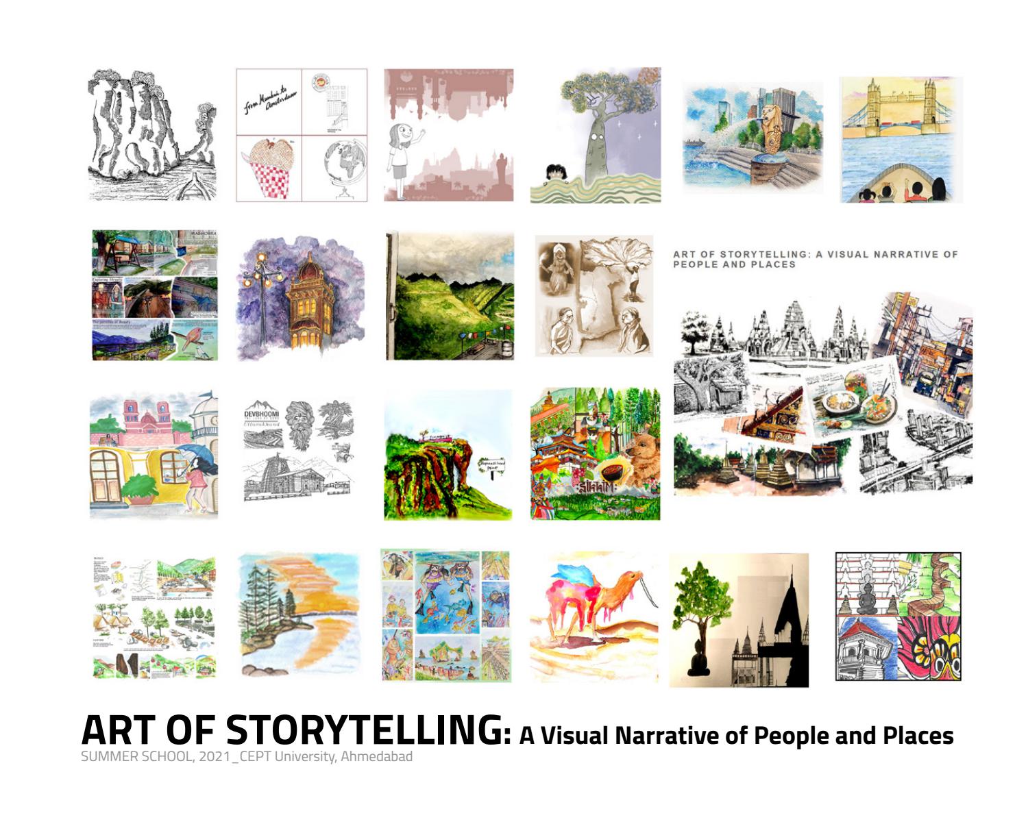 ART OF STORYTELLING: A VISUAL NARRATIVE OF PEOPLE AND PLACES: CEPT ...
