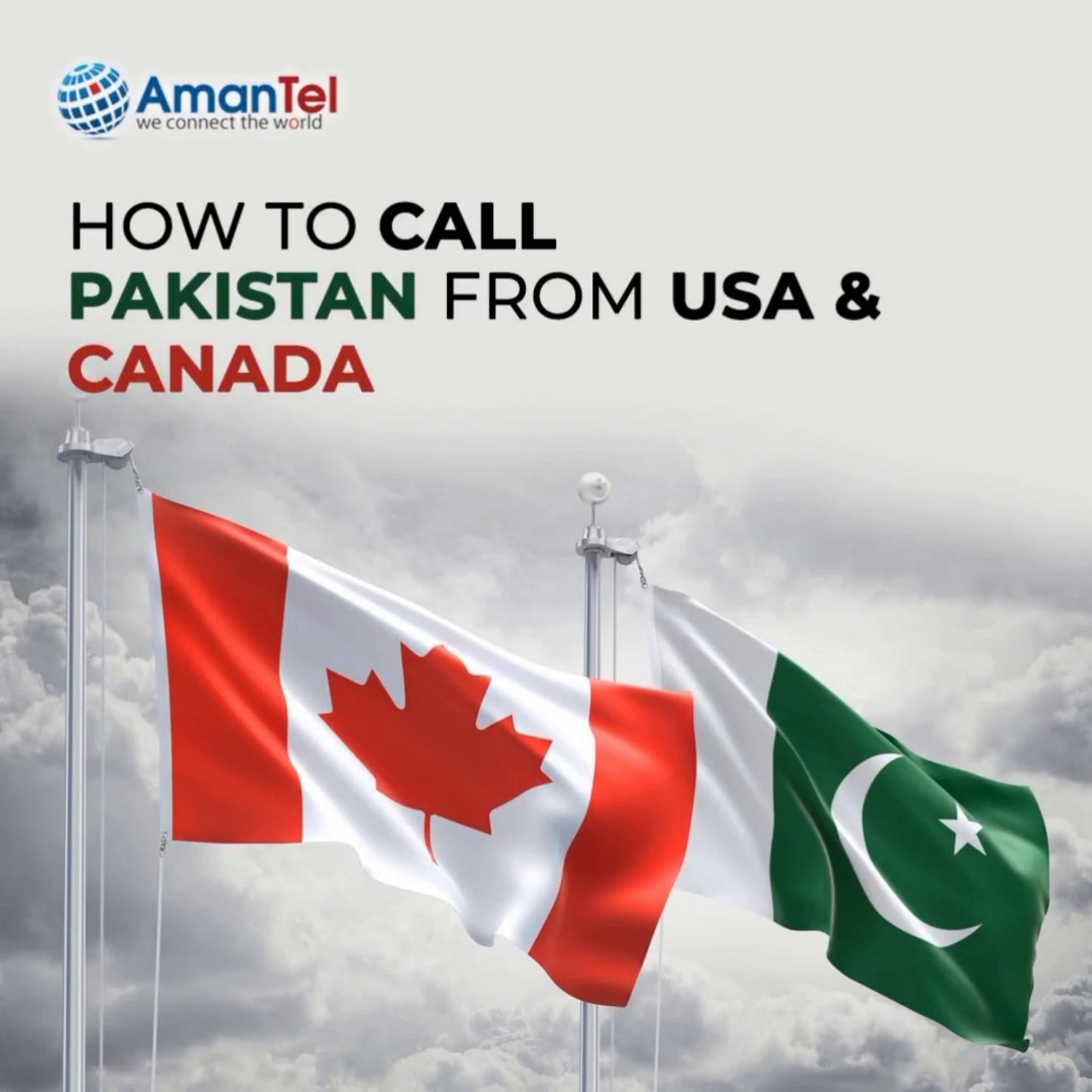 How to Call Pakistan from the USA and Canada by amantel - Issuu