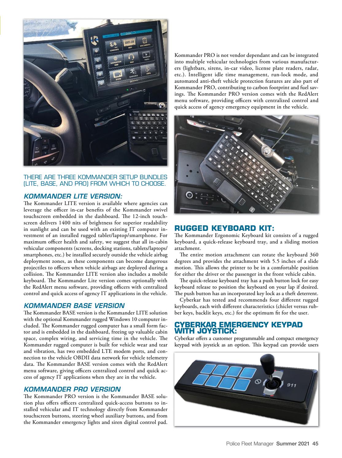 Police Fleet Manager Magazine Summer 2021 Issue by Police Fleet Manager ...