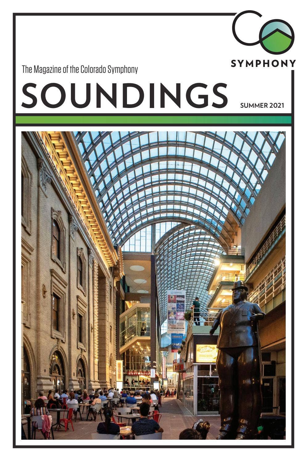 Soundings Magazine Summer 2021 by Colorado Symphony - Issuu