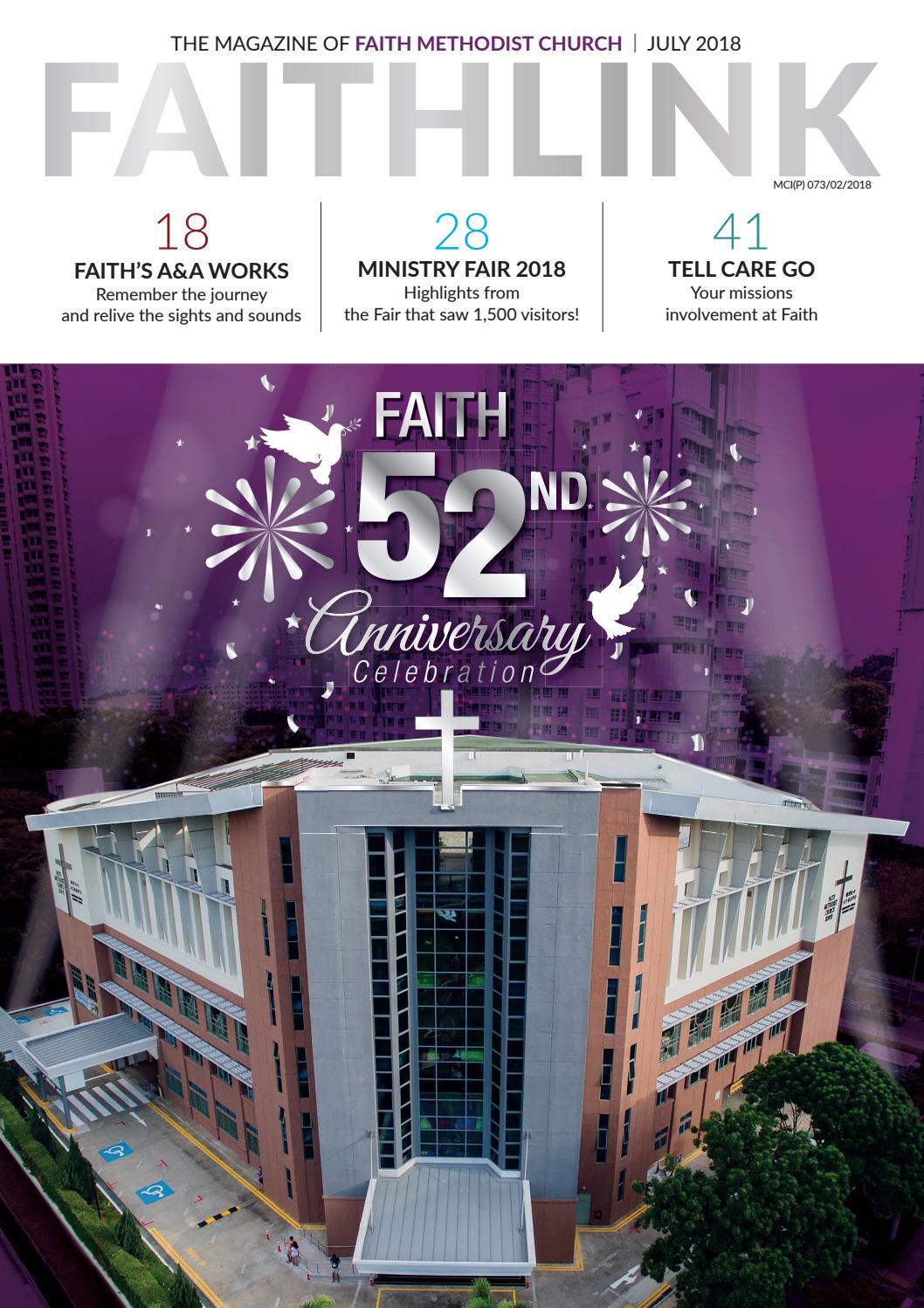Faithlink Magazine Jul 2018 by Johnny Tan - Issuu
