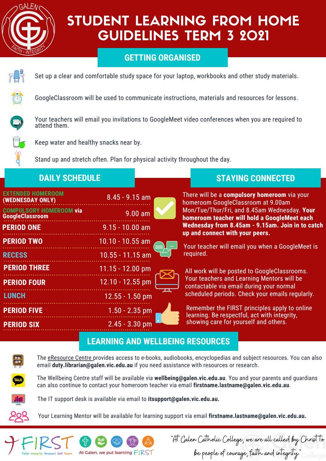 Students Remote Learning Guide by Galen Catholic College - Issuu