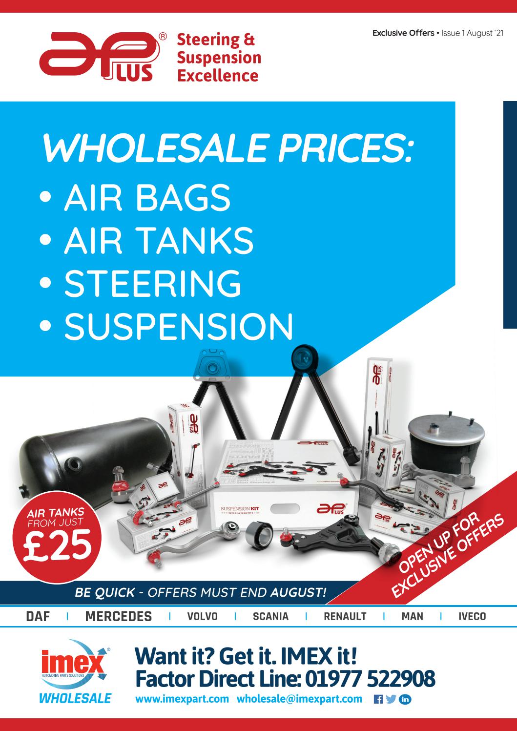 Wholesale Offers on APlus Parts - August by Imexpart Limited - Issuu