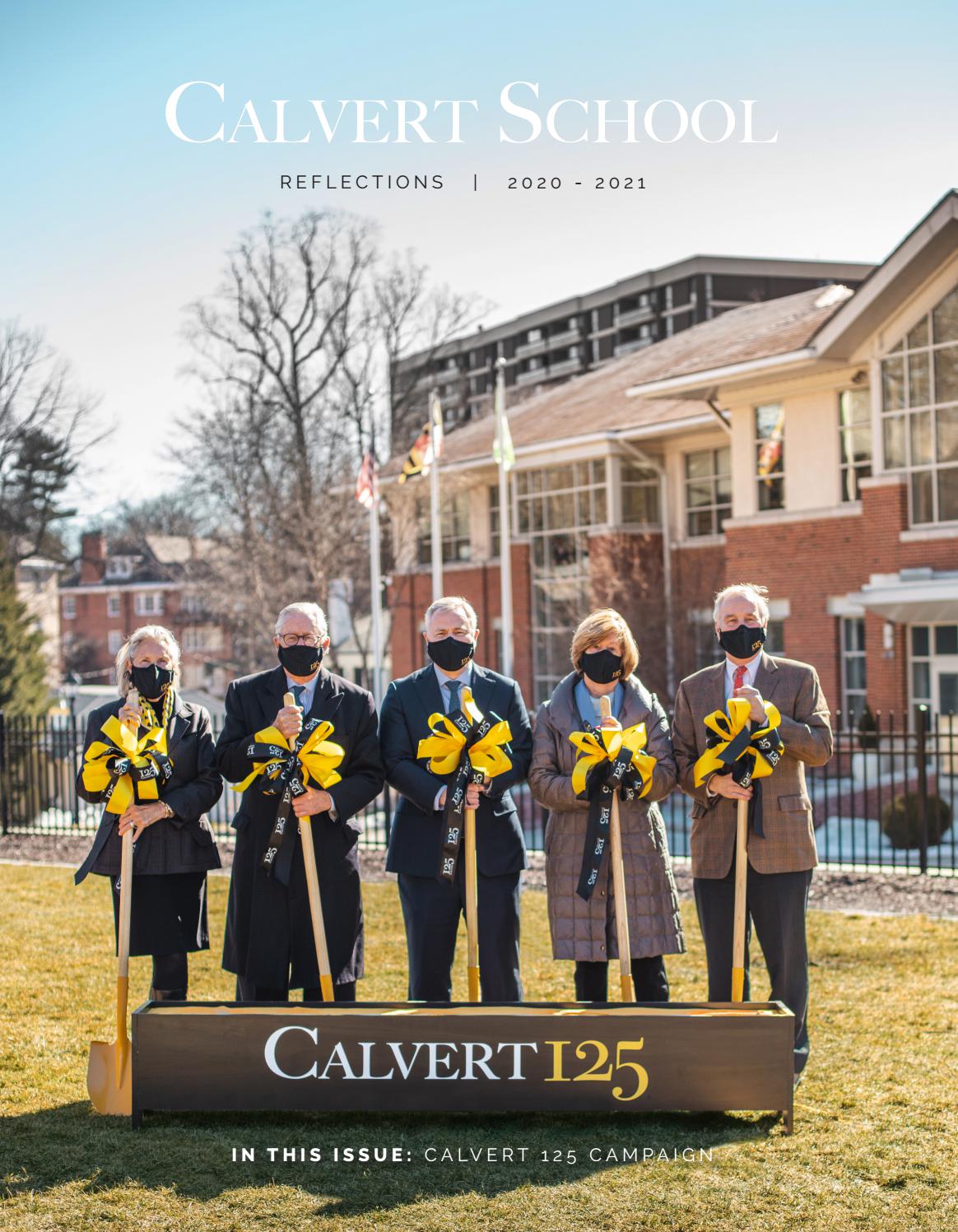 Reflections Magazine 2020-2021 by Calvert School - Issuu