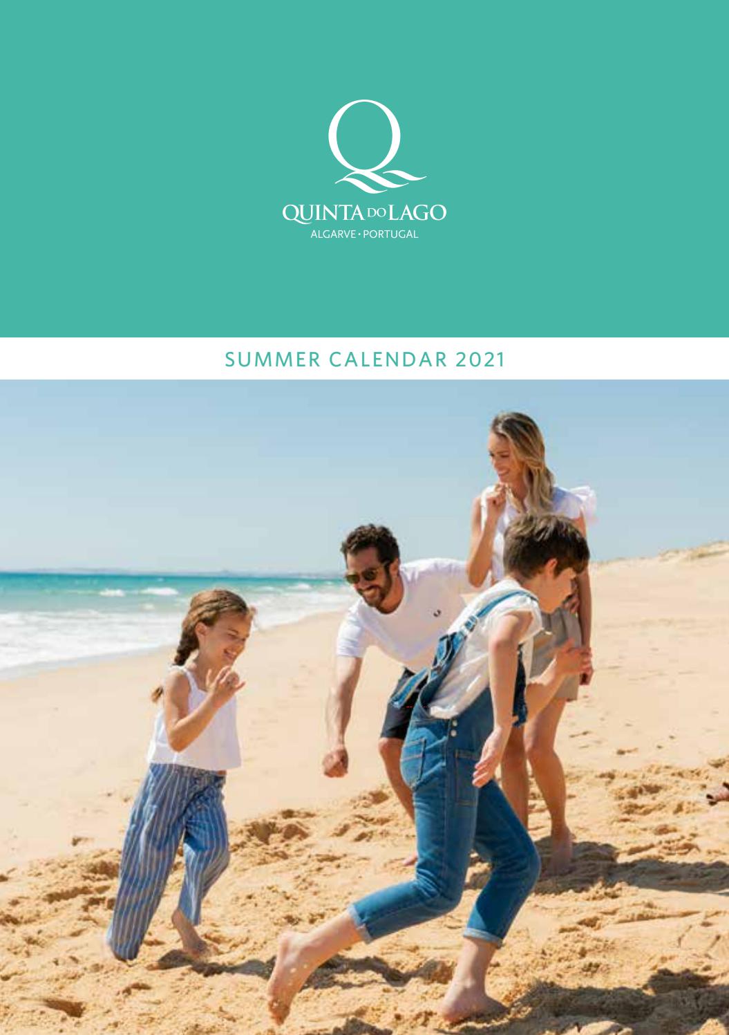 Summer Calendar 2021 by Quinta do Lago by Quinta do Lago - Issuu