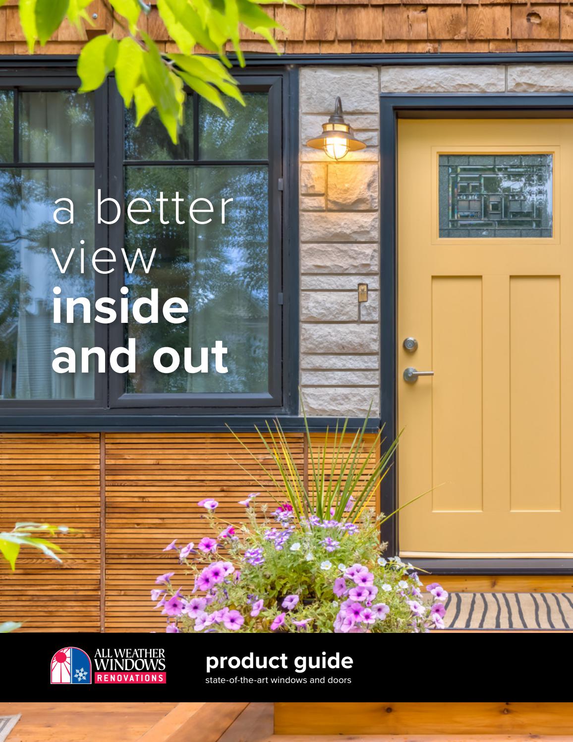 2018 All Weather Windows Renovations Product Guide by All Weather ...