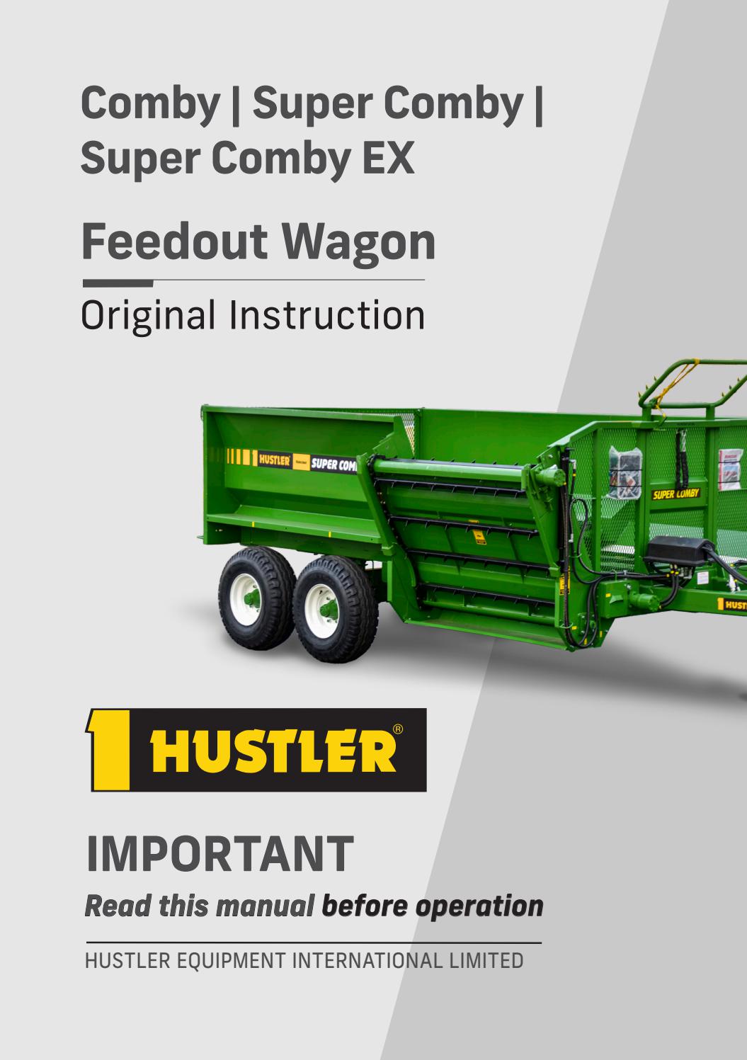 Comby | Super Comby | Super Comby EX Instruction Manual by Hustler ...