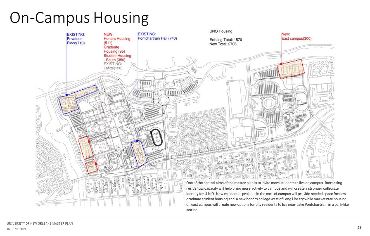 University of New Orleans Master Plan by VMDO Architects - Issuu