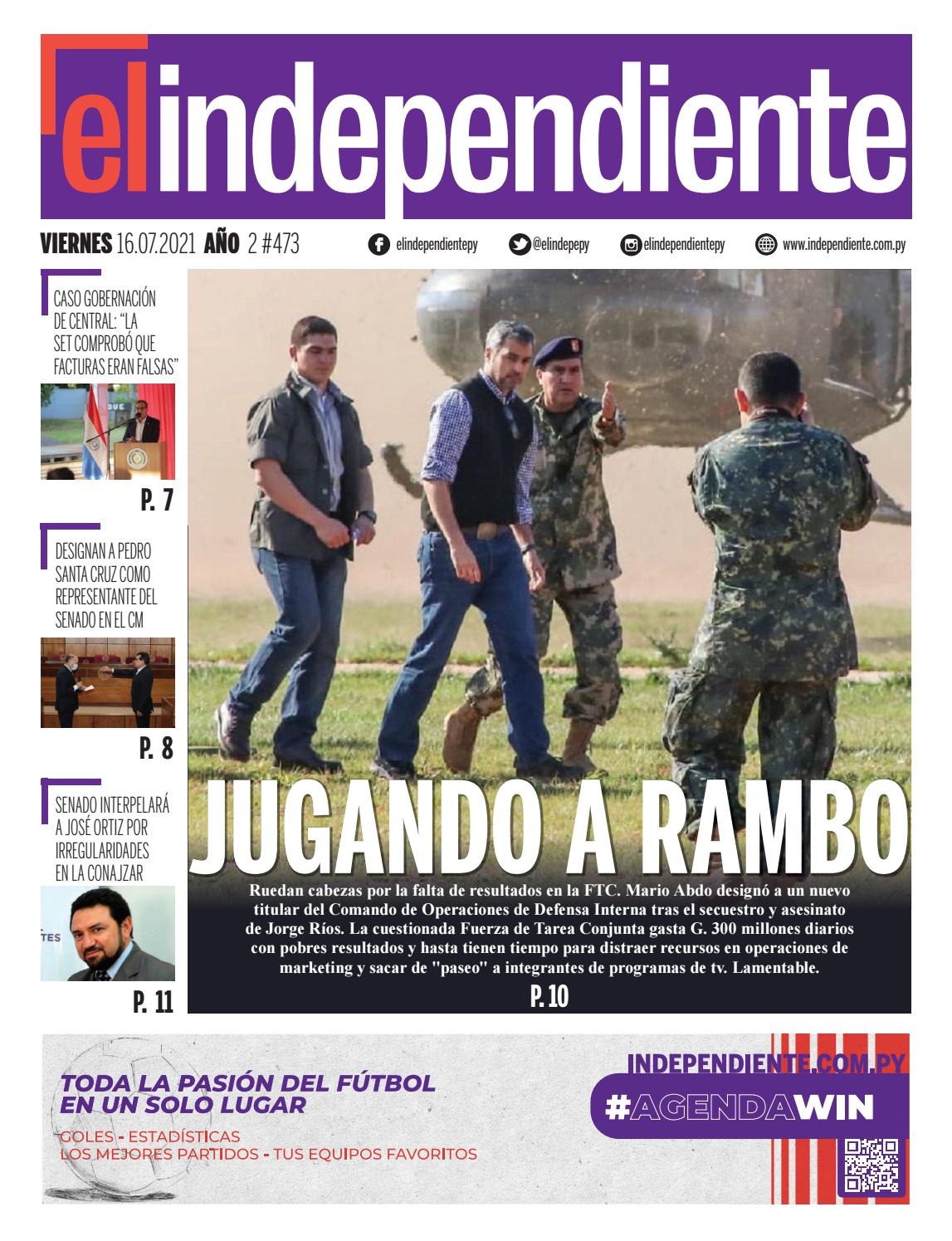 El Independiente Edición 16-05-2021 by Editorial de Negocios S.A. - Issuu
