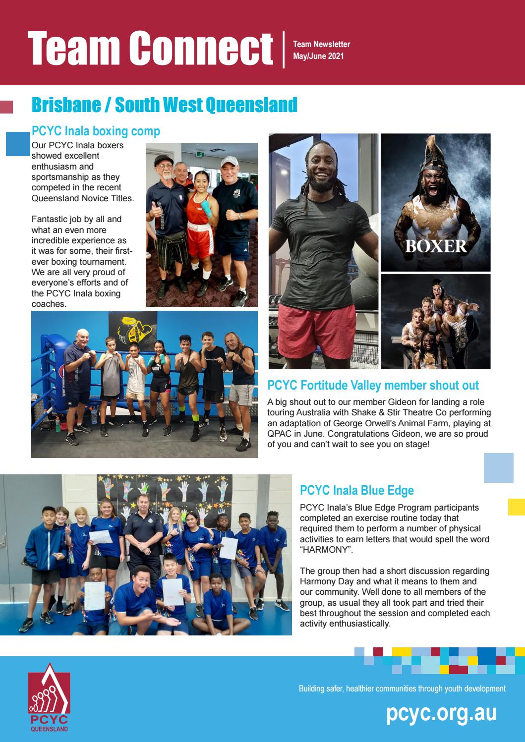 PCYC Queensland Team Connect May/June 2021 by PCYC Queensland - Issuu