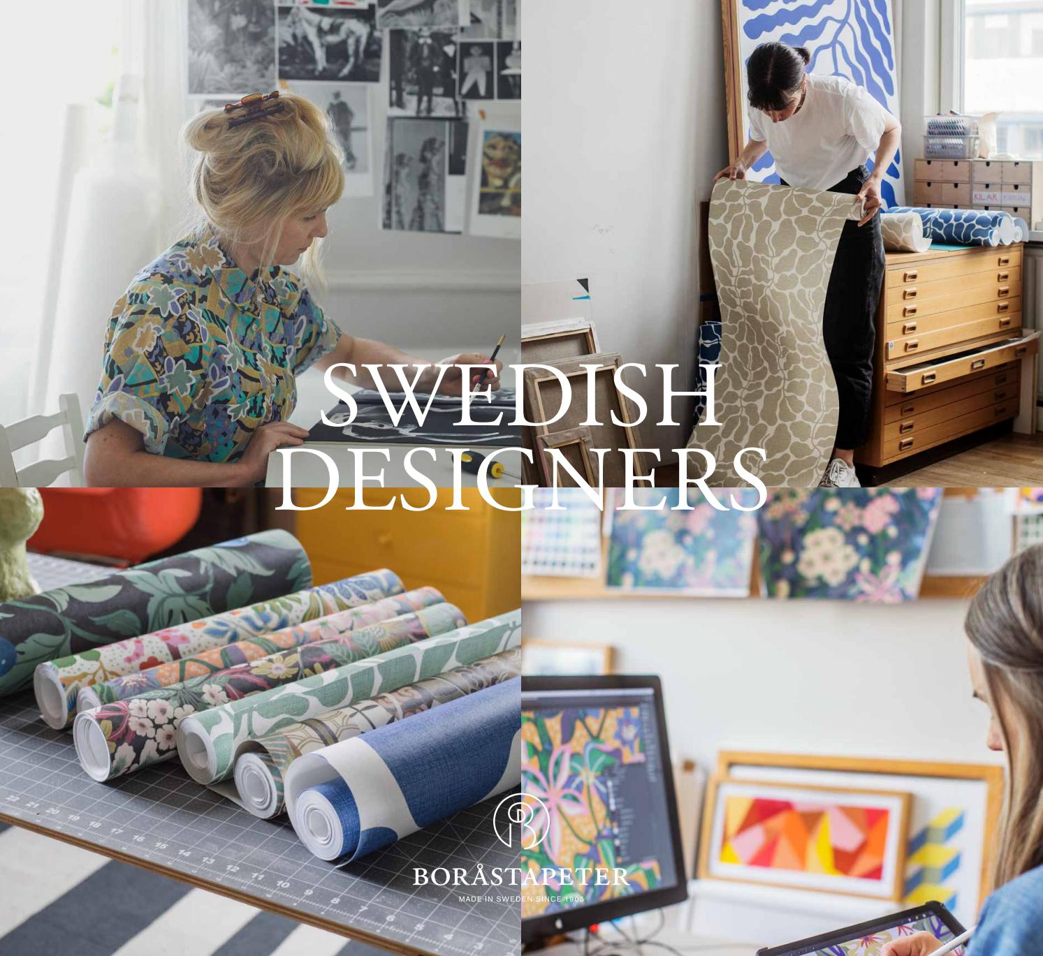 SWEDISH DESIGNERS by Boråstapeter AB - Issuu
